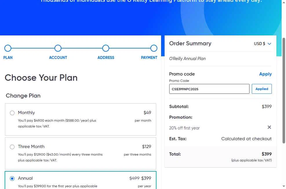 O'Reilly Promo Codes - 20% Off (1 Verified) Nov 2025