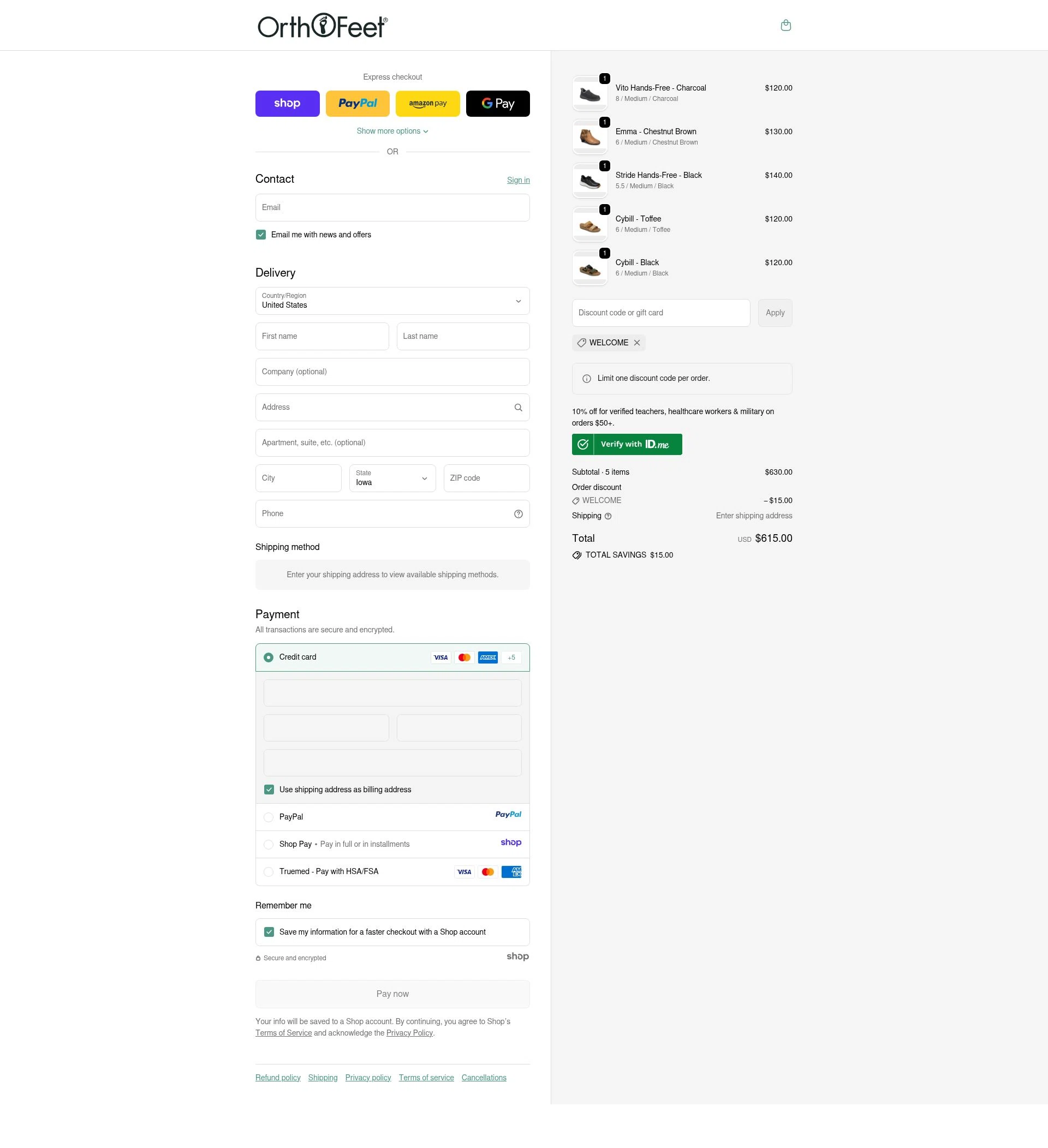 Orthofeet Promo Codes - $15 Off (6 Verified) Nov 2025