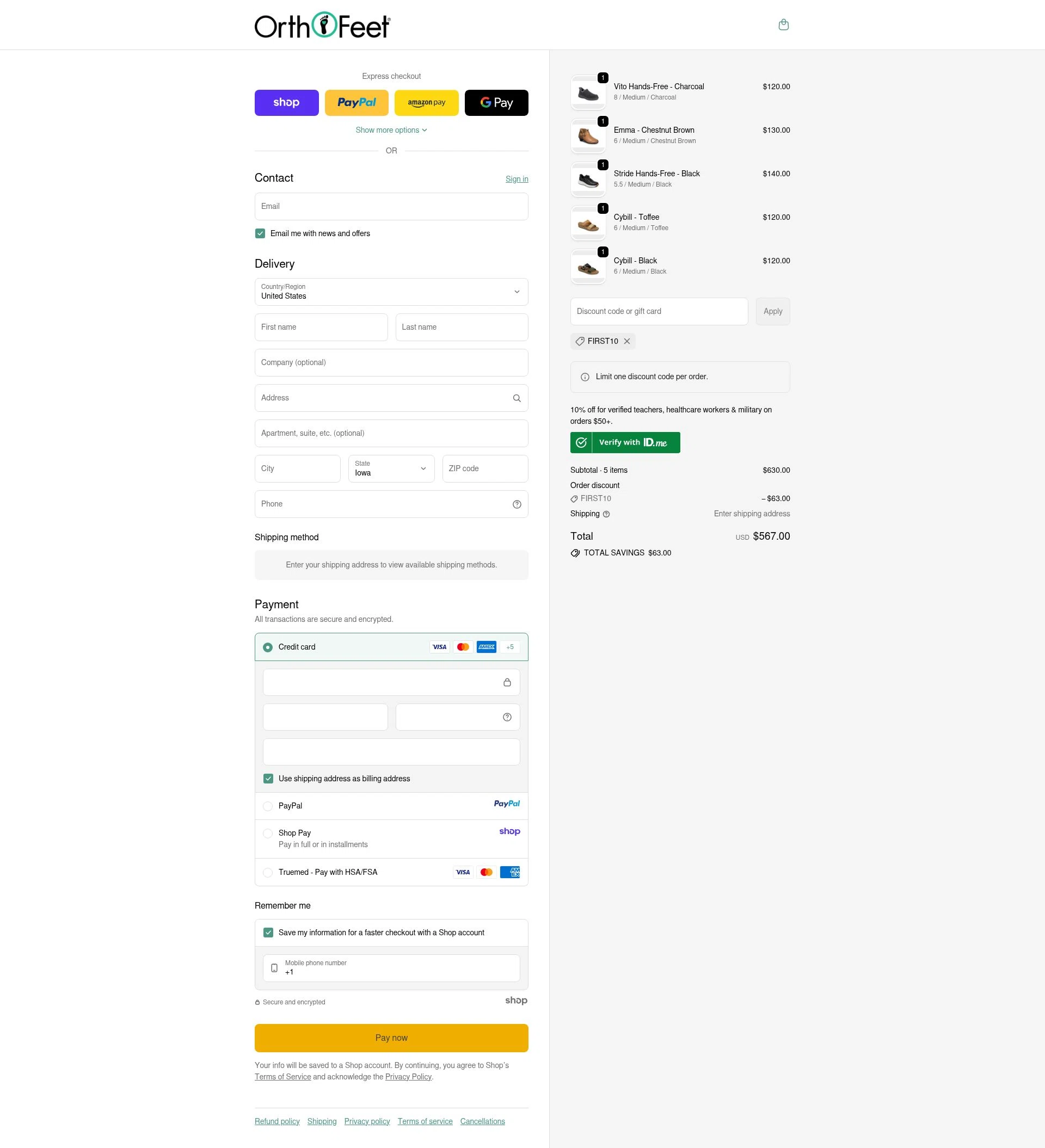 Orthofeet Promo Codes - $15 Off (5 Verified) Oct 2025