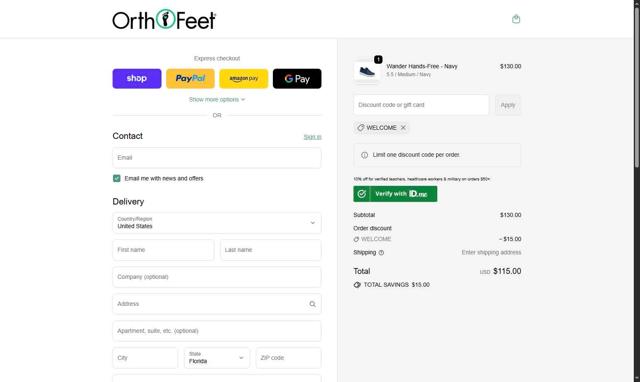 Orthofeet Promo Codes - $15 Off (5 Verified) Sep 2025