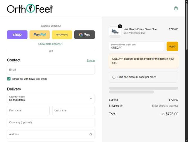 Orthofeet Promo Codes - $15 Off (5 Verified) Oct 2025