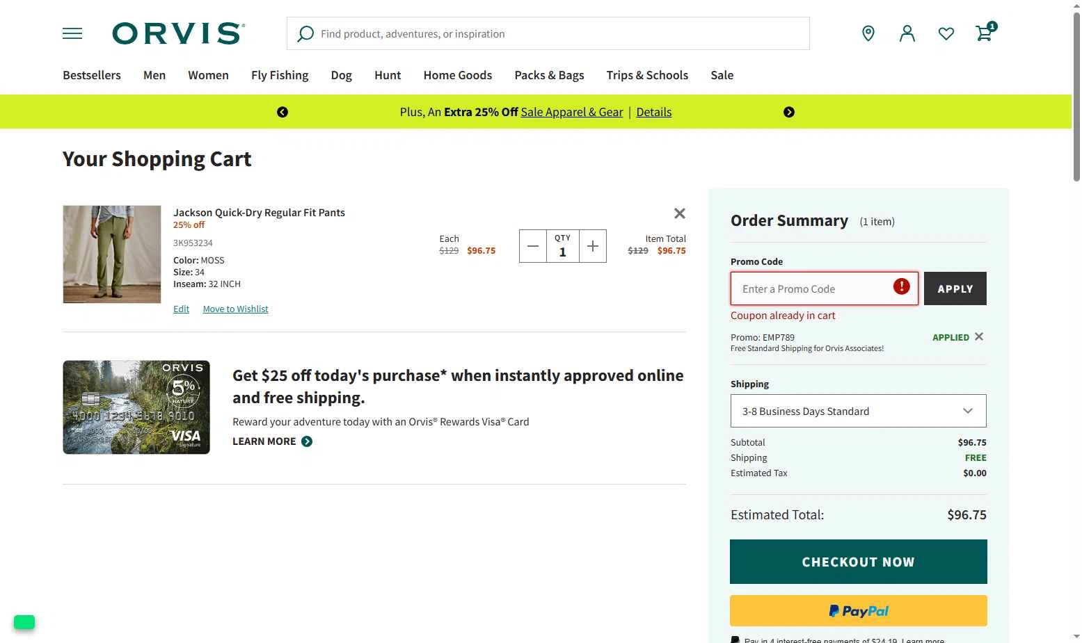 Orvis Promo Codes - 25% Off (2 Verified) Nov 2025