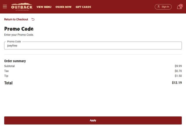 Outback Steakhouse Promo Codes - $50 Off Coupons Oct 2025