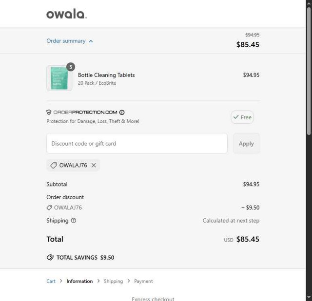 Owala Promo Codes (1 Verified) - 10% Off w/Code Jul 2025