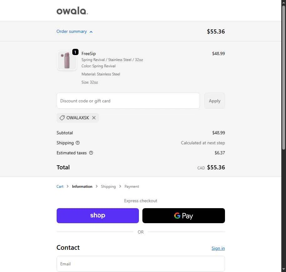 Owala Promo Codes - 15% Off Coupons Oct 2025