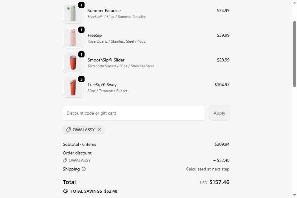 Owala Promo Codes - 25% Off Sitewide Coupons Dec 2025