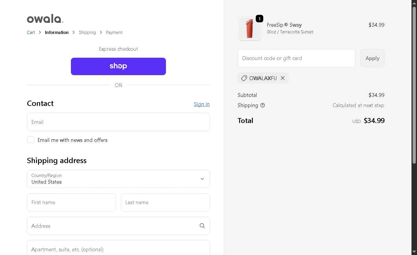 Owala Promo Codes - 10% Off w/Code Coupons Nov 2025