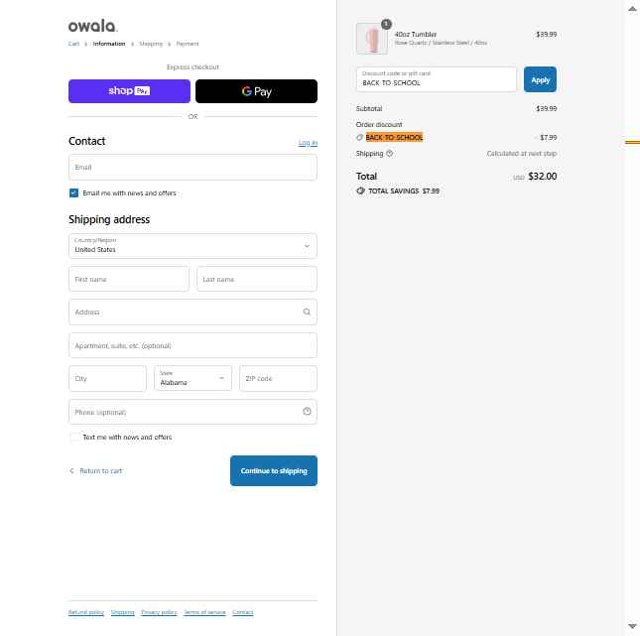 Owala Promo Codes - 15% Off Coupons Aug 2025