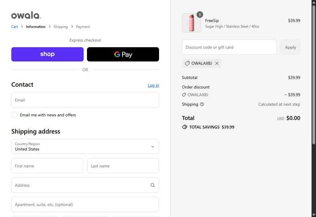 Owala Promo Codes - 30% Off Coupons Oct 2025