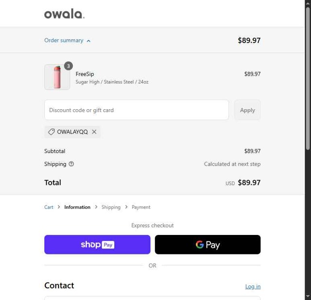 Owala Promo Codes - 10% Off Coupons Jul 2025