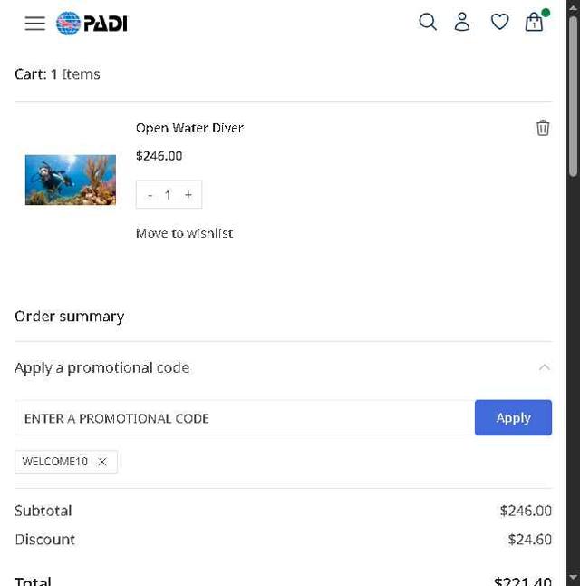 PADI Discount Codes - 15% Off (8 Verified) Oct 2025