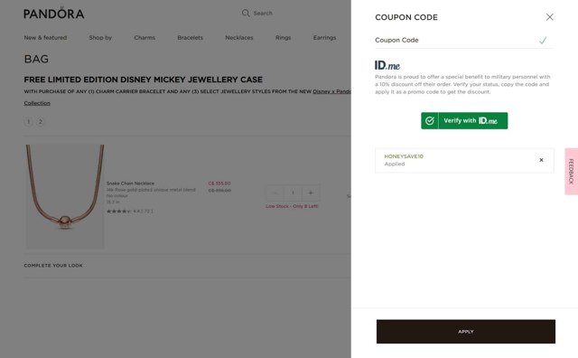 Pandora Discount Codes - 10% Off (1 Verified) Sep 2025