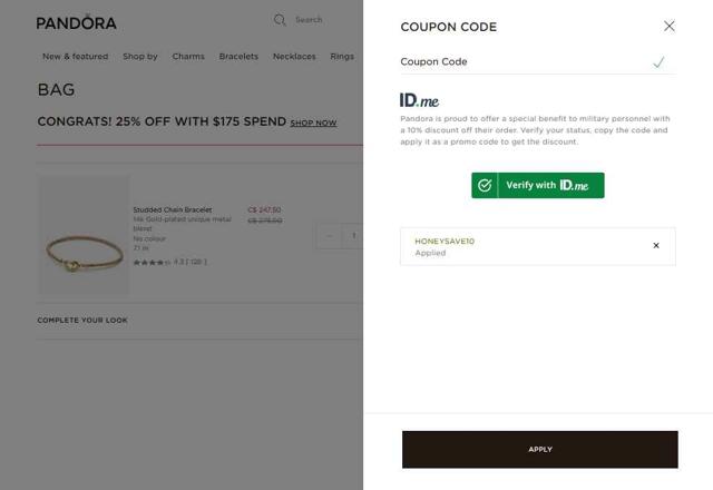 Pandora Discount Codes - 10% Off (1 Verified) Oct 2025