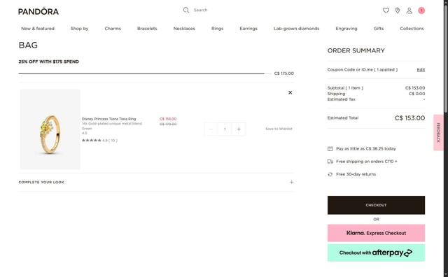 Pandora Discount Codes - 10% Off (1 Verified) Oct 2025