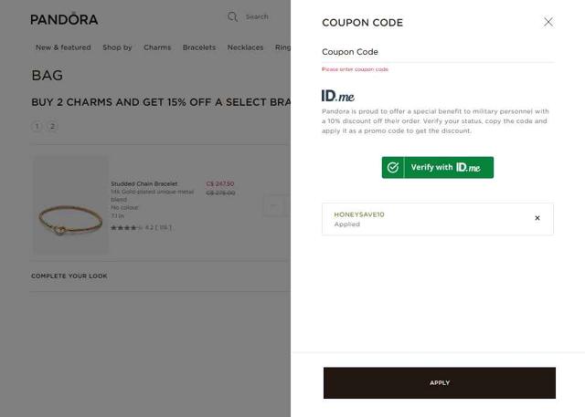 Pandora Discount Codes - 10% Off (1 Verified) Oct 2025