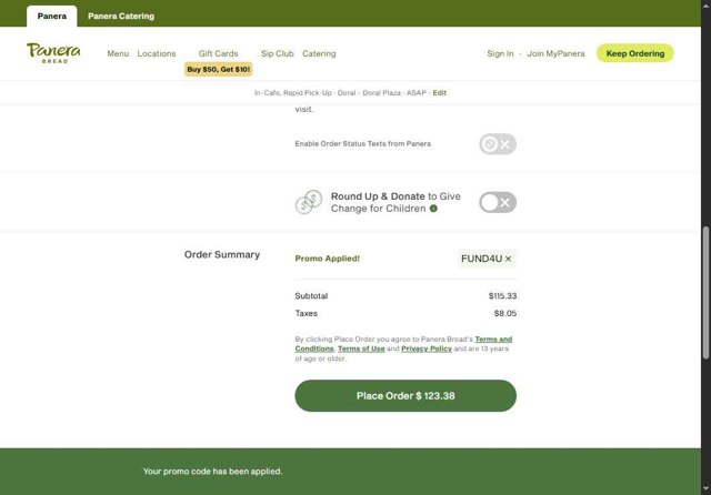 Panera Bread Promo Codes (1 Verified) - $5 Off Jun 2025