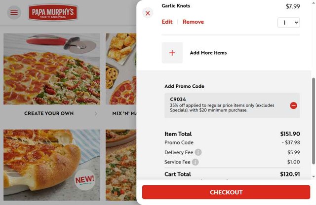 Papa Murphy's Promo Codes (7 Verified) - 25% Off Jul 2025
