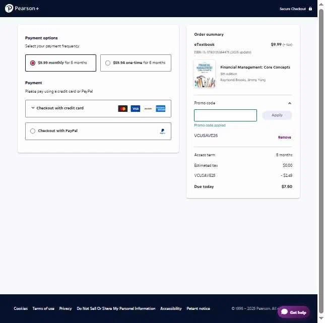 Pearson Promo Codes - 25% Off (2 Verified) Nov 2025