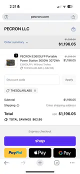 Pecron Promo Codes - 5% Off (20 Verified) Jun 2026