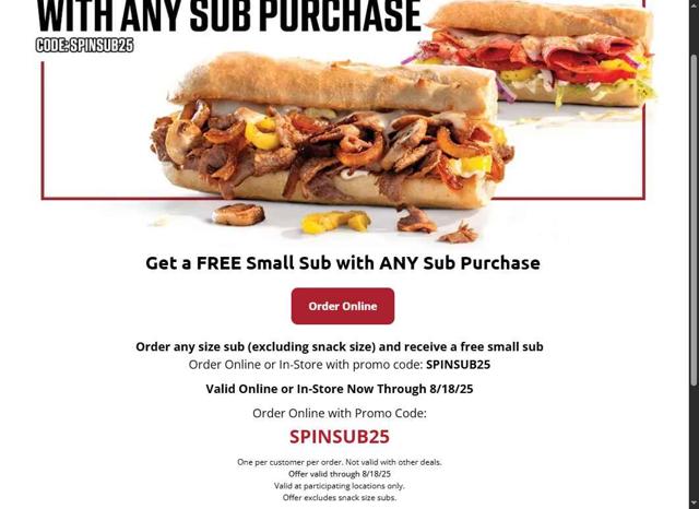 Penn Station Promo Codes (4 Verified) - w/Code Oct 2025