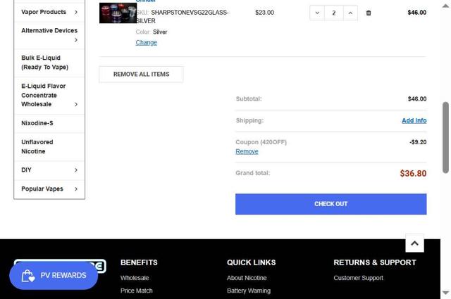 Perfect Vape Promo Codes - 20% Off (Verified) Sep 2025