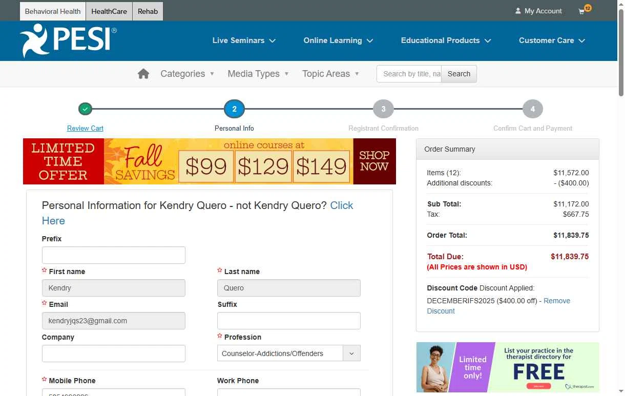 PESI Discount Codes - 35% Off (7 Verified) Oct 2025