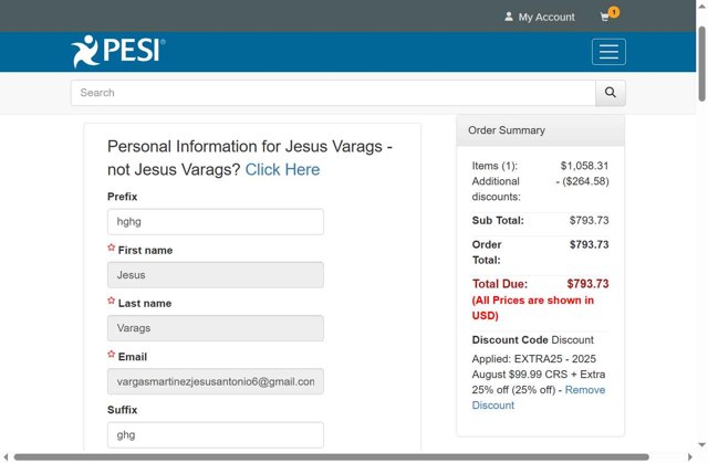 PESI Discount Codes - $50 Off (9 Verified) Aug 2025