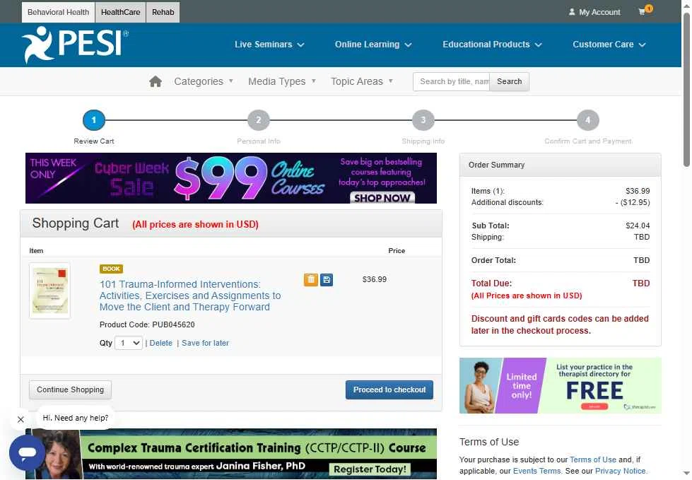 PESI Promo Codes - $100 Off (3 Verified) Dec 2025