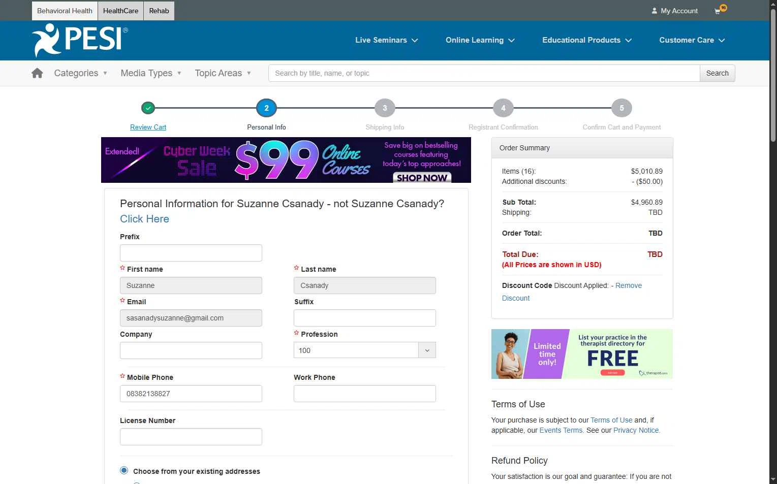 PESI Promo Codes - $200 Off (6 Verified) Jan 2026