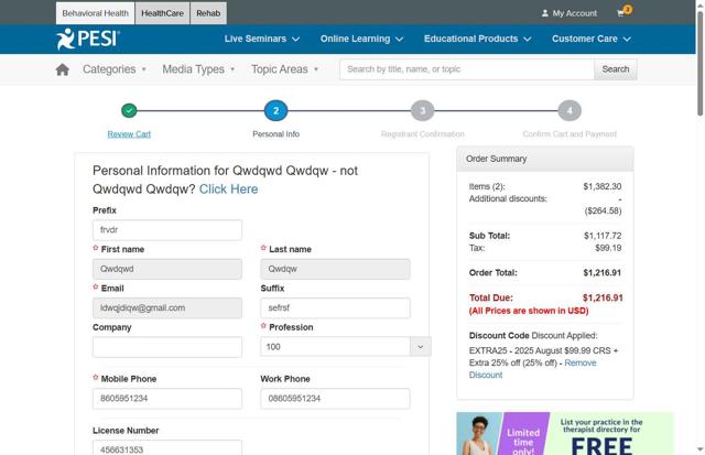 PESI Discount Codes - $380 Off (6 Verified) Sep 2025