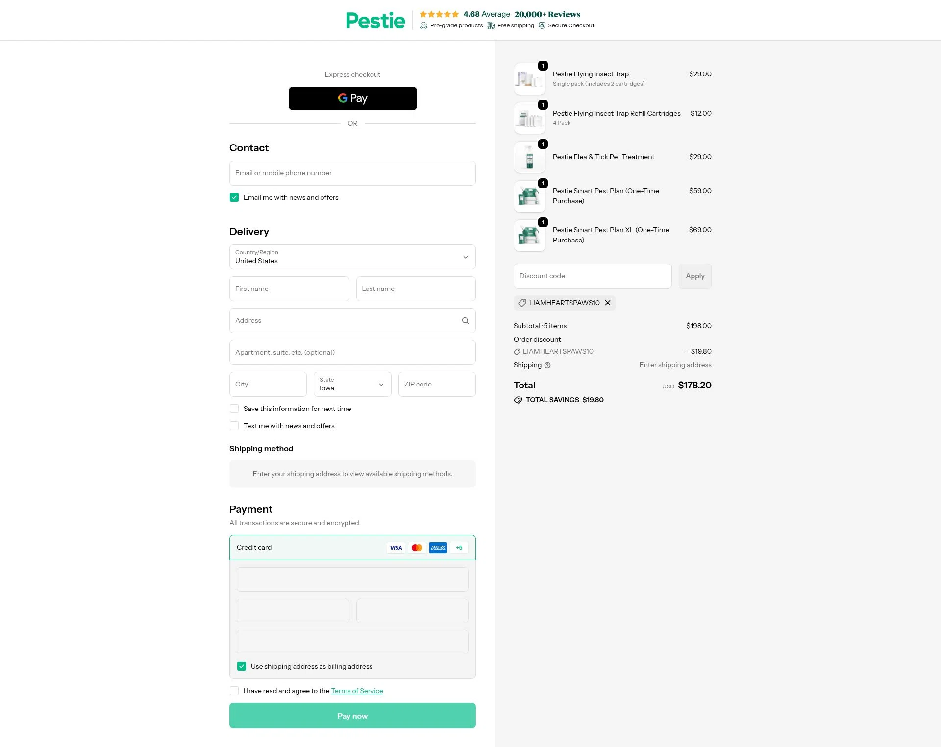 Pestie Promo Codes - 10% Off (18 Verified) Nov 2025