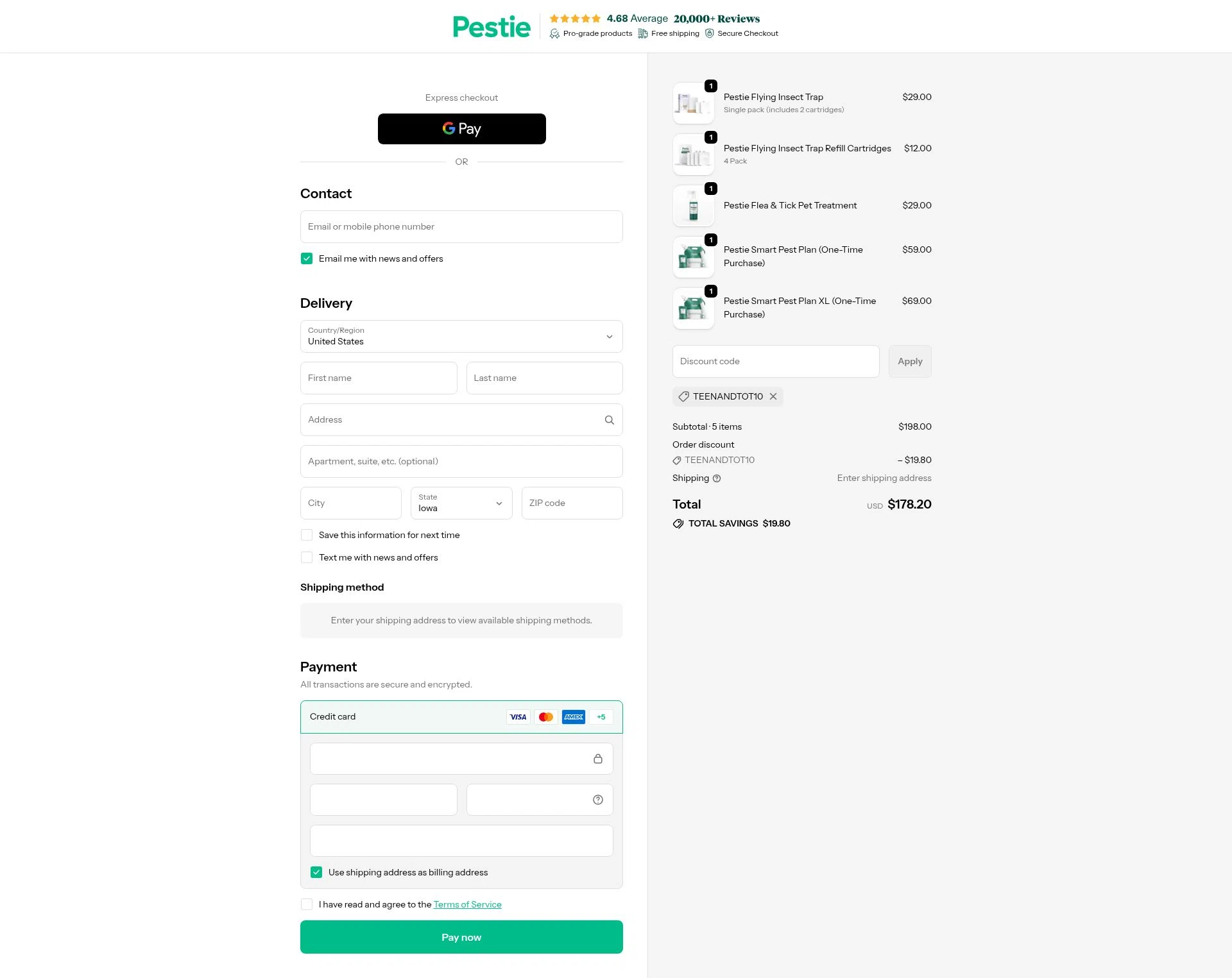 Pestie Promo Codes - 10% Off (18 Verified) Nov 2025