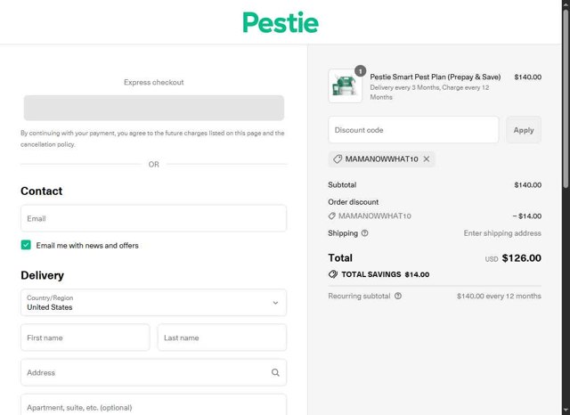 Pestie Promo Codes (7 Verified) - 10% Off Sitewide Jul 2025