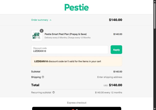 Pestie Promo Codes (5 Verified) - 10% Off Sitewide Jun 2025