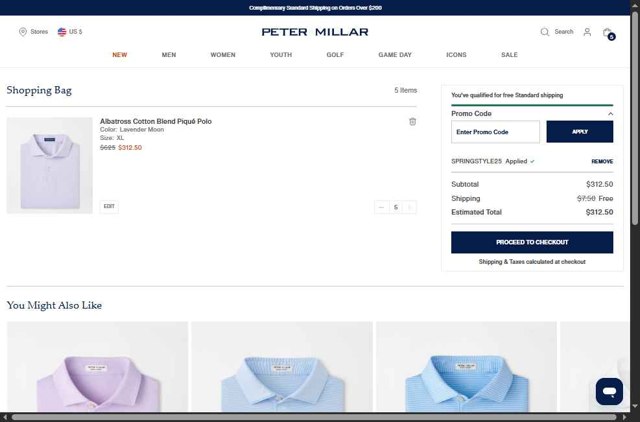 Peter Millar Promo Codes (2 Verified) - 20% Off Sep 2025