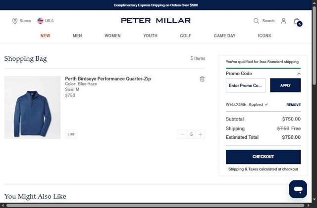Peter Millar Promo Codes (2 Verified) - 20% Off Sep 2025