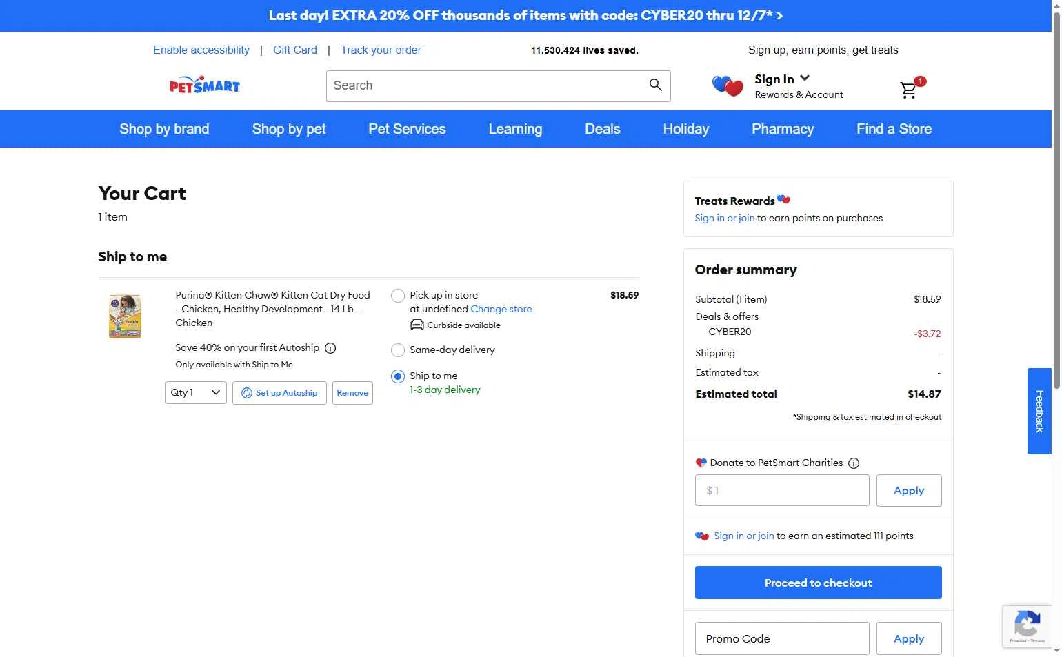 PetSmart Promo Codes - 40% Off (4 Verified) Dec 2025