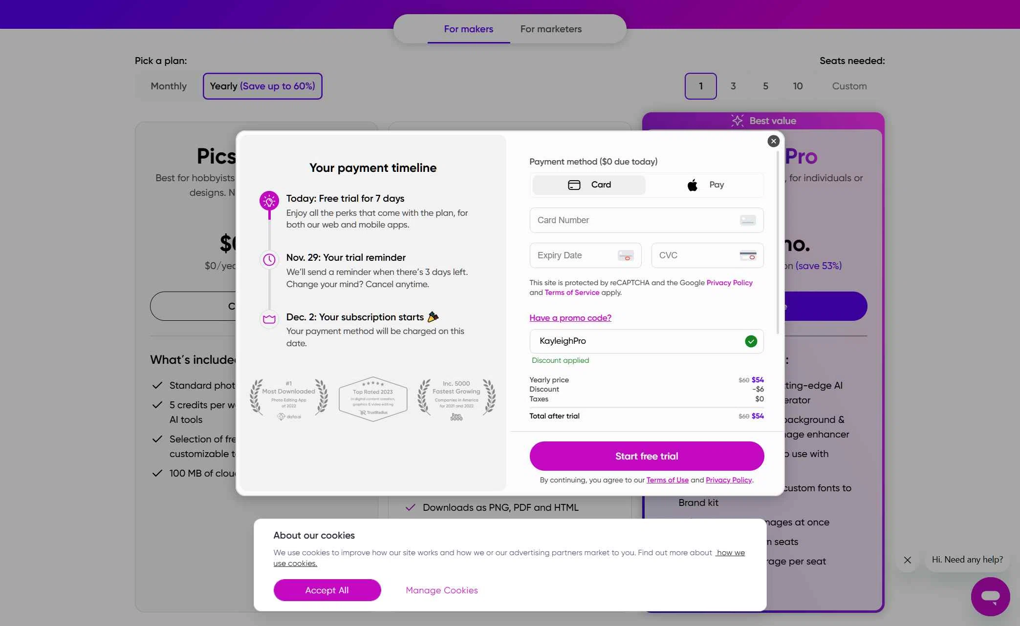 PicsArt Promo Codes - 10% Off (4 Verified) Jan 2026