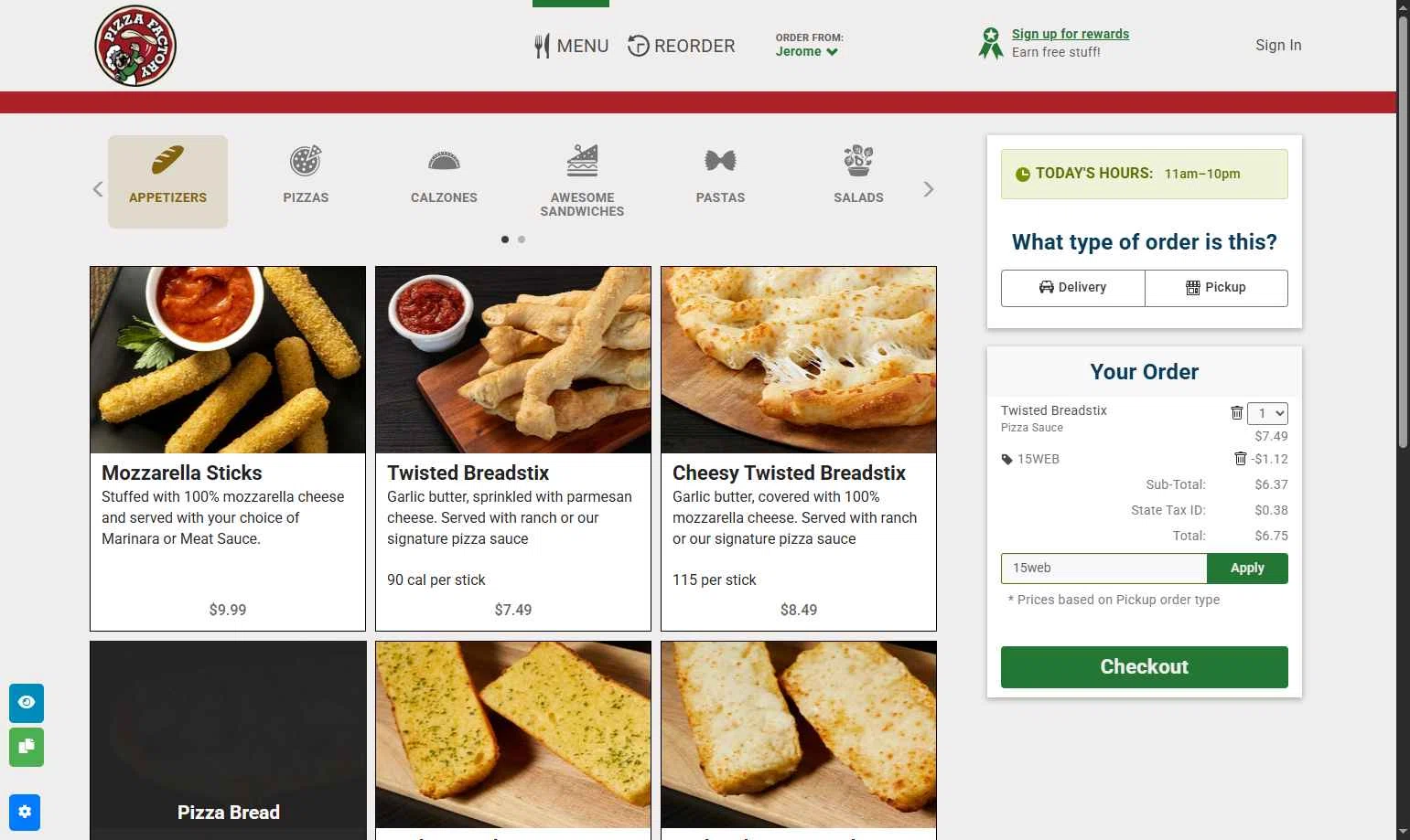 Pizza Factory Promo Codes - $5 Off (7 Verified) Nov 2025