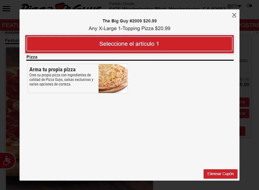 Pizza Guys Promo Codes - $5 Off (6 Verified) Mar 2026