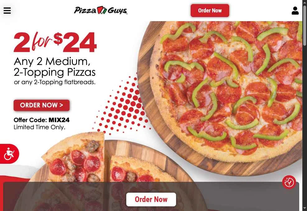 Pizza Guys Promo Codes - $5 Off (6 Verified) Mar 2026