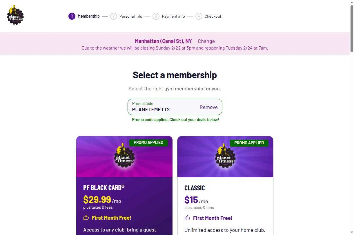 Planet Fitness Promo Code - $10 Off (2 Verified) Mar 2026