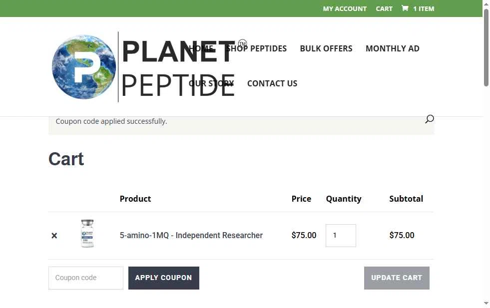 Planet Peptide Promo Code - 10% Off (2 Verified) Mar 2026