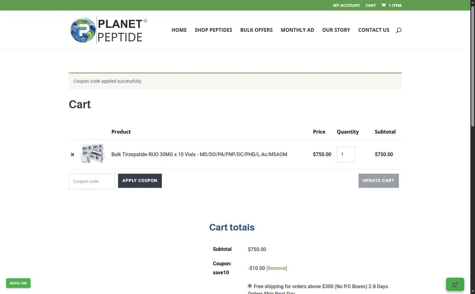 Planet Peptide Promo Code - 10% Off (2 Verified) Mar 2026