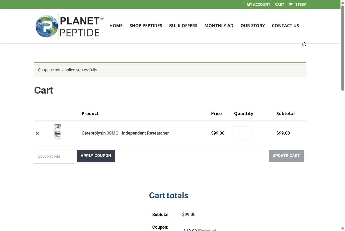 Planet Peptide Promo Code - 10% Off (2 Verified) Mar 2026