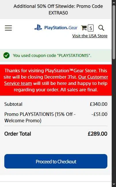 PlayStation Store Promo Codes - 50% Off Coupons Dec 2025