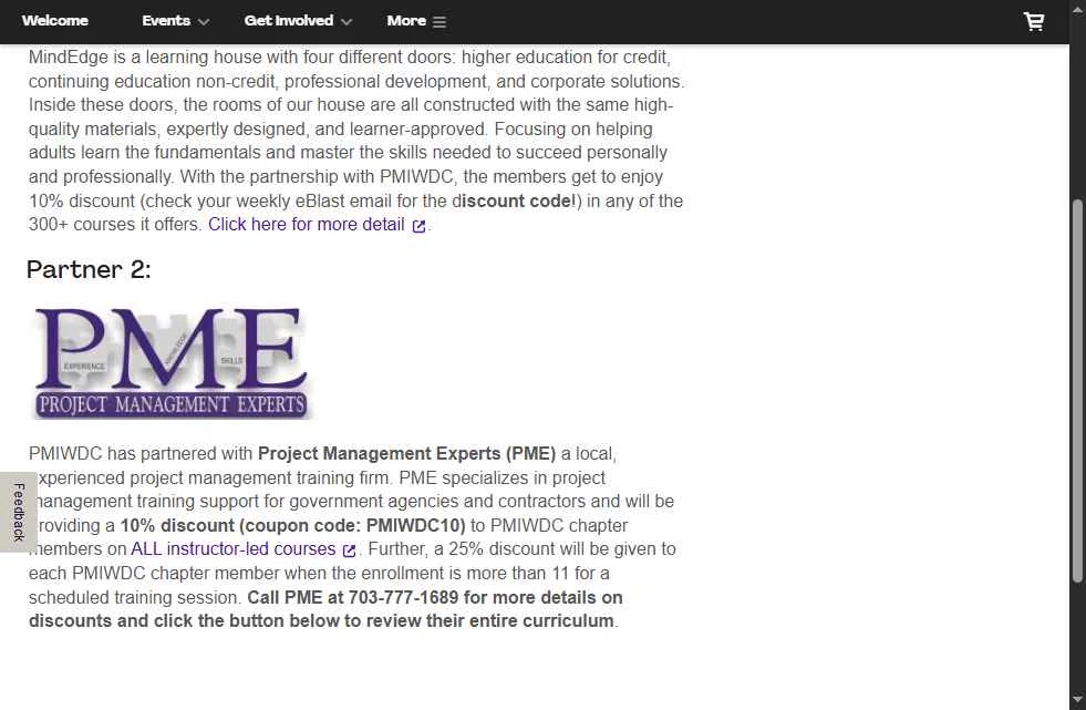 PMI Promo Codes - 10% Off w/Code (2 Verified) Dec 2025