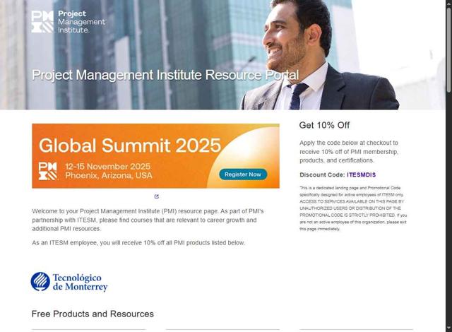 PMI Promo Codes (2 Verified) - 10% Off w/Code Oct 2025