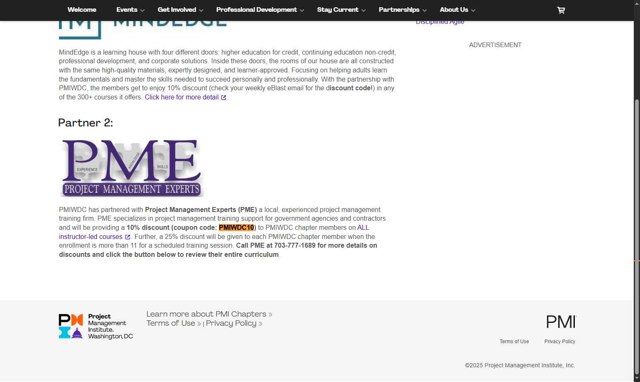 PMI Promo Codes (3 Verified) - 15% Off w/Code Jun 2025