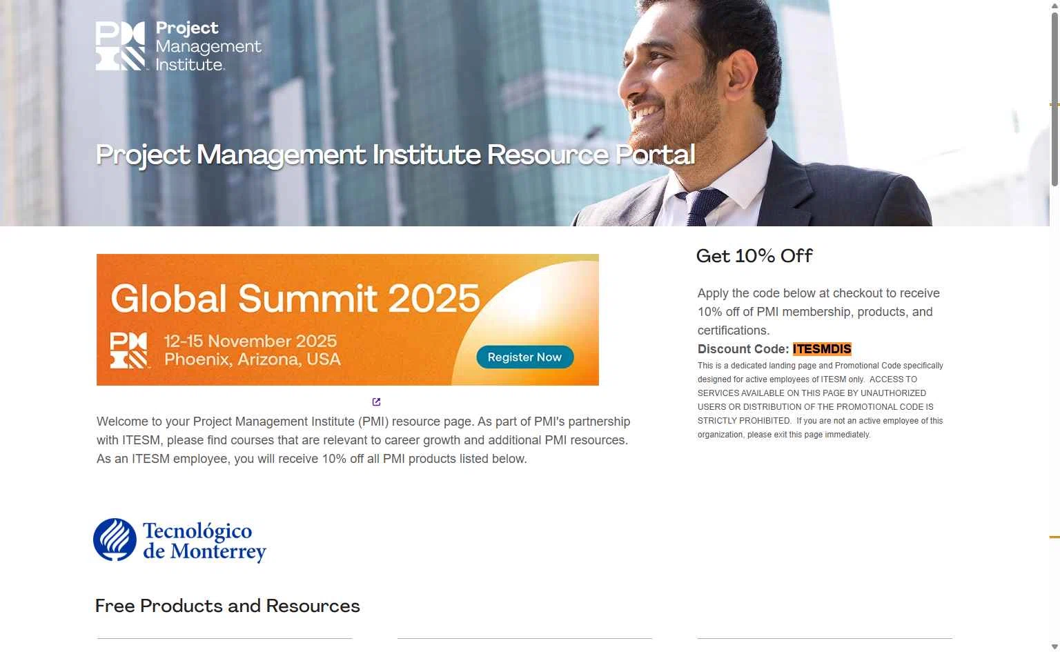 PMI Promo Codes - 10% Off w/Code (2 Verified) Jan 2026